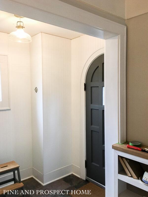How to Install Beadboard Paneling - Pine and Prospect Home