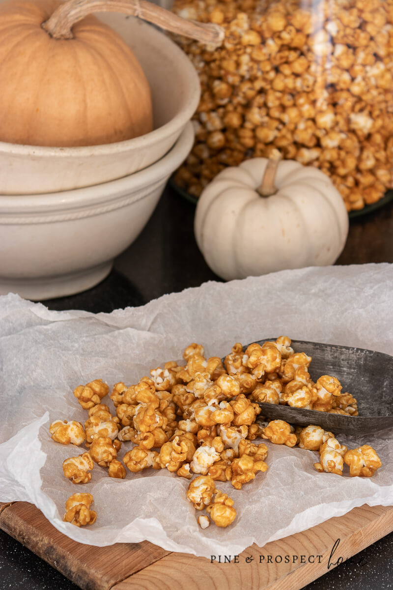 Simple & Delicious Homemade Caramel Corn - Pine and Prospect Home