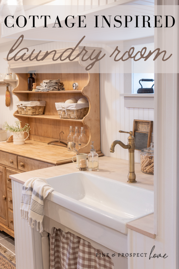 My Dream Cottage Inspired Laundry Room Reveal: A Project 4 Years in the ...