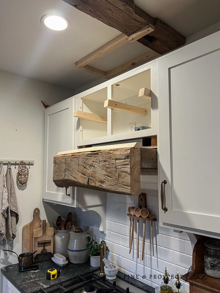 English Cottage Inspired Vent Hood Reveal: Recreating a Traditional ...