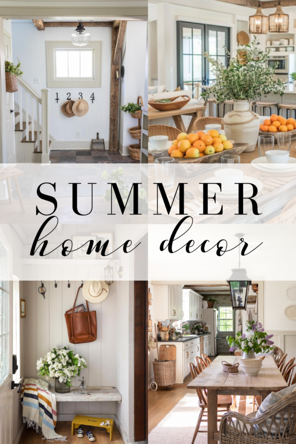 Simple Summer Home Decor: Ideas And Inspiration For Your Home - Pine ...
