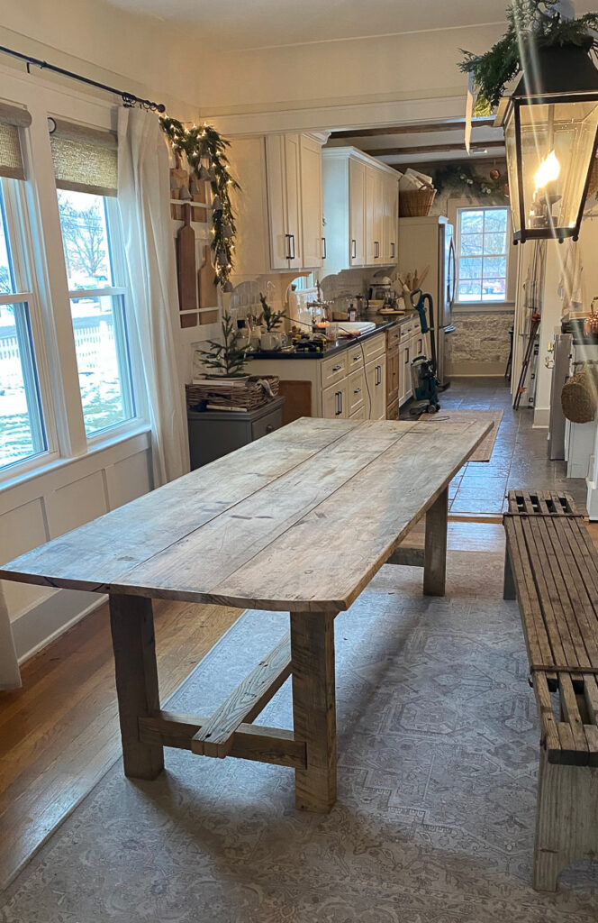 DIY Guide To Build Your Own French Inspired Farmhouse Dining Table ...